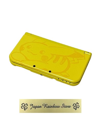New Nintendo 3DS LL XL Pokemon Pikachu Yellow Limited Edition Console ...
