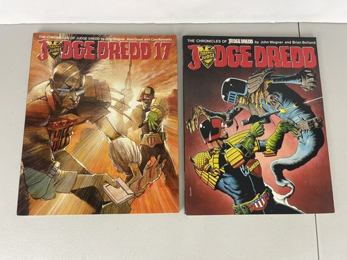 Judge Dredd Book 17 TP by John Wagner - Titan Books 1987 - I am The Law ...