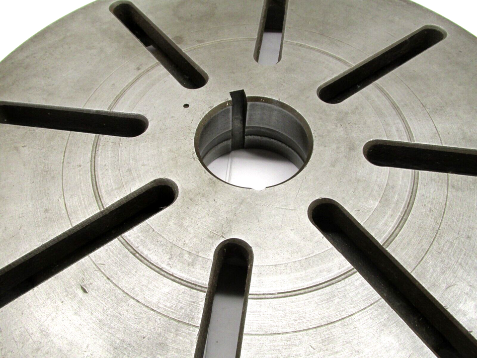 15" SLOTTED LATHE FACE PLATE w/ L0 MOUNT | eBay