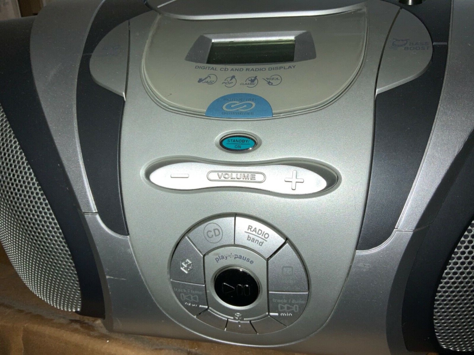 RCA RCD-122 DIGITAL AM/FM CD PLAYER BOOMBOX-TESTED-RARE VINTAGE | eBay UK