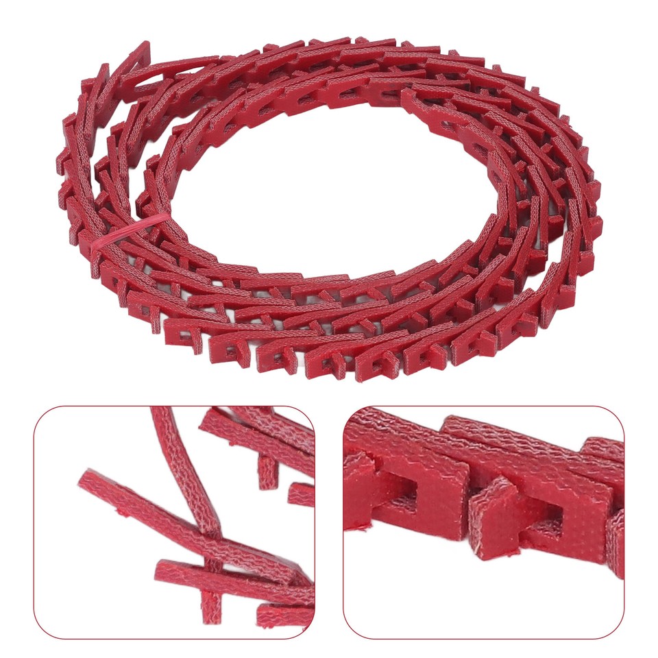 4 FT Power Twist V Belt 0.5 Inch X 4 Feet A Type Adjustable Link V Belt ...