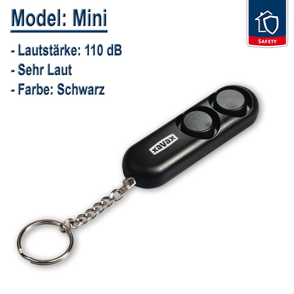 Mobile Alarmanlage XAVAX Midi2 Mini Herz Macaron Plushy Alarm ...