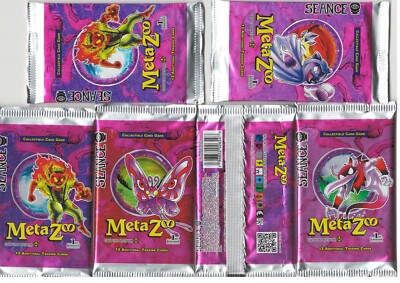 Metazoo - Seance - 1st Edition -6 Booster Pack Lot Set - Random Art CCG ...