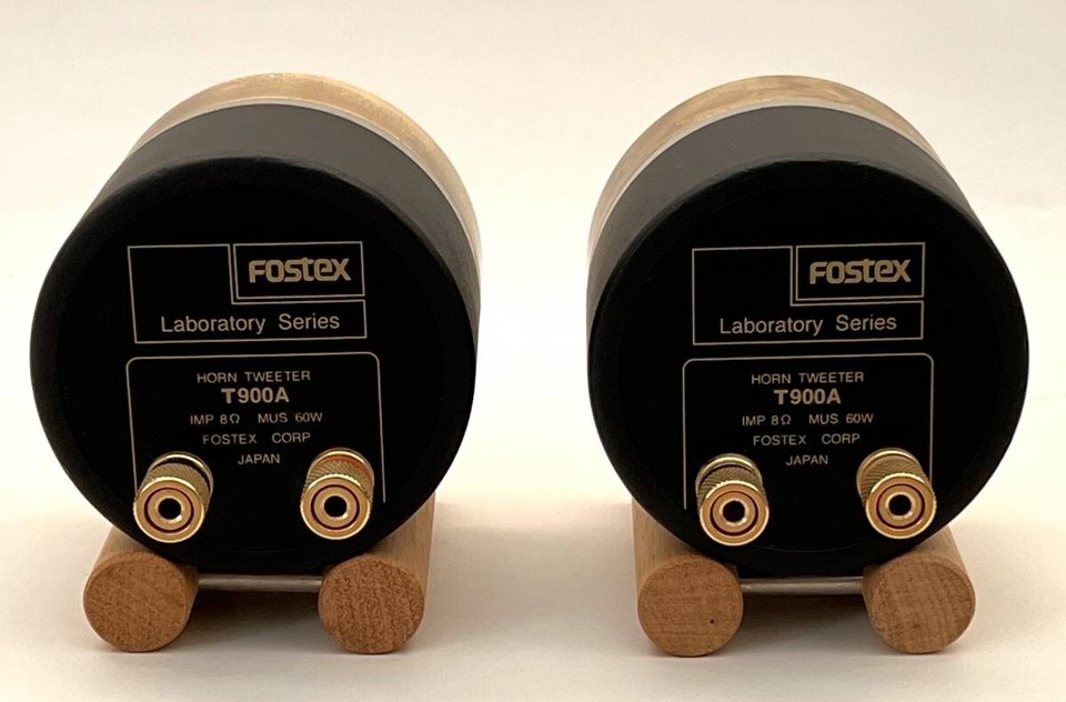 FOSTEX HIGH-END Horn Super Tweeter T900A Alnico Lot of One or Pair F/J ...