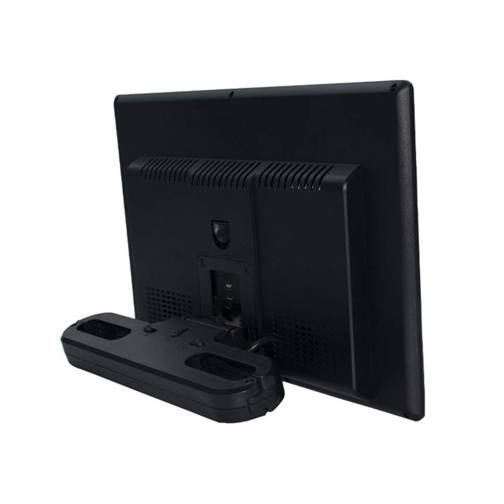 2Pcs 13.3in Car Rear Android Headrest Monitor Bluetooth Touch Screen ...