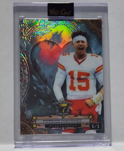 2024 Wild Card 7 Card Studs Patrick Mahomes Kansas City Chiefs Joker ...