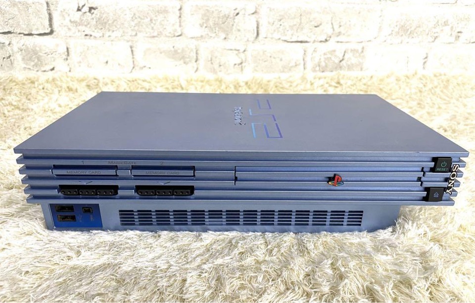 SONY PS2 SCPH-39000 AQUA Blue Console w/DUALSHOCK 2 NTSC-J tested | eBay