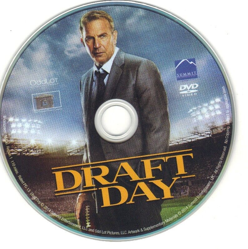 DRAFT DAY DVD DISC ONLY Ships Free No Tracking | eBay
