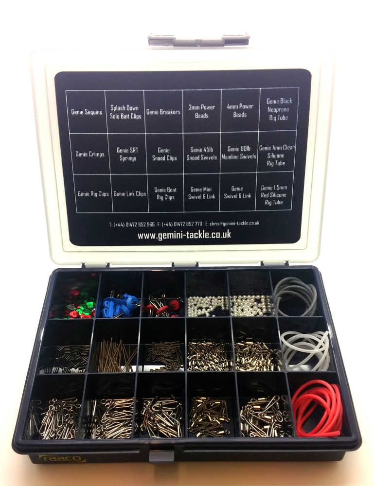 Gemini Genie Sea Fishing Rig Building Tackle Box Fully Loaded G3000/2 ...
