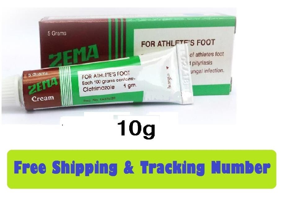 ZEMA Cream Dermatitis Dermatological Skin Foot Diseases Tinea Fungal ...