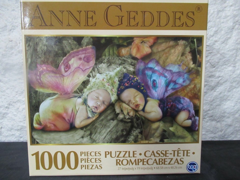 Fairies by Anne Geddes 1000pc Puzzle 27" x 19" (BIN19) | eBay