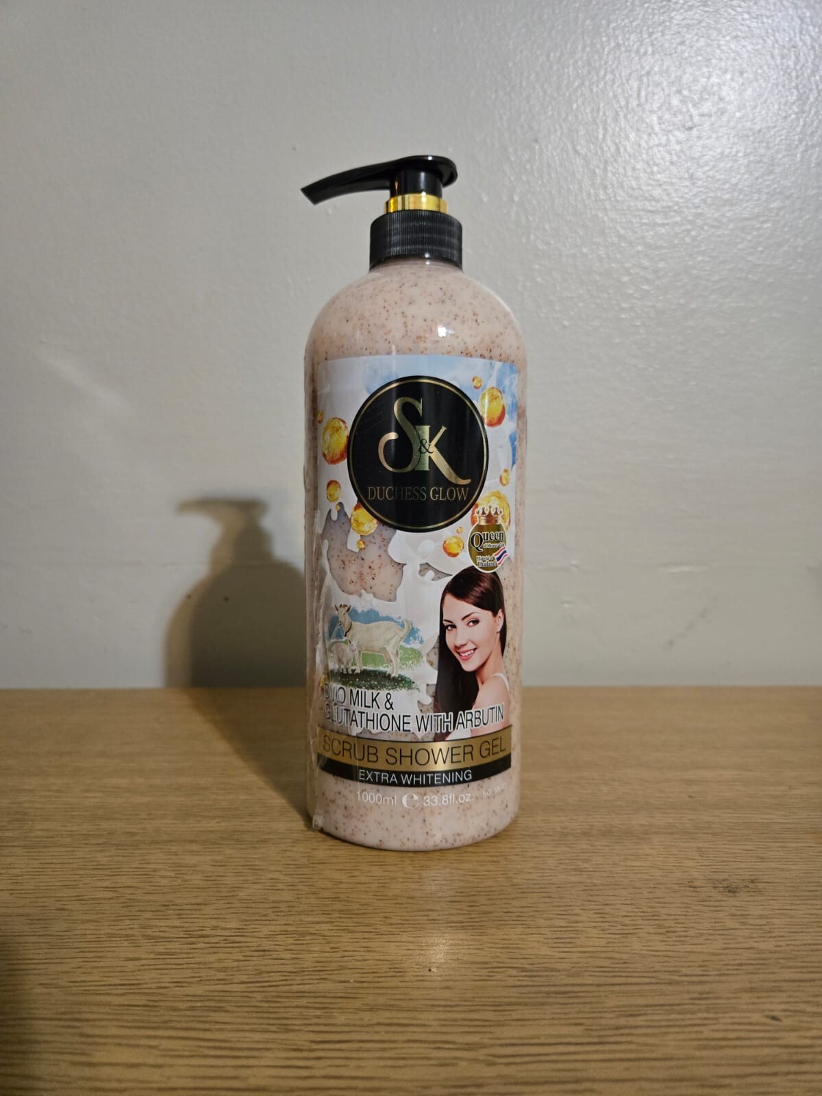 S & K DUCHESS Glow Duo MILK & Glutathione With Arbutin Scrub Shower Gel X 1 | eBay