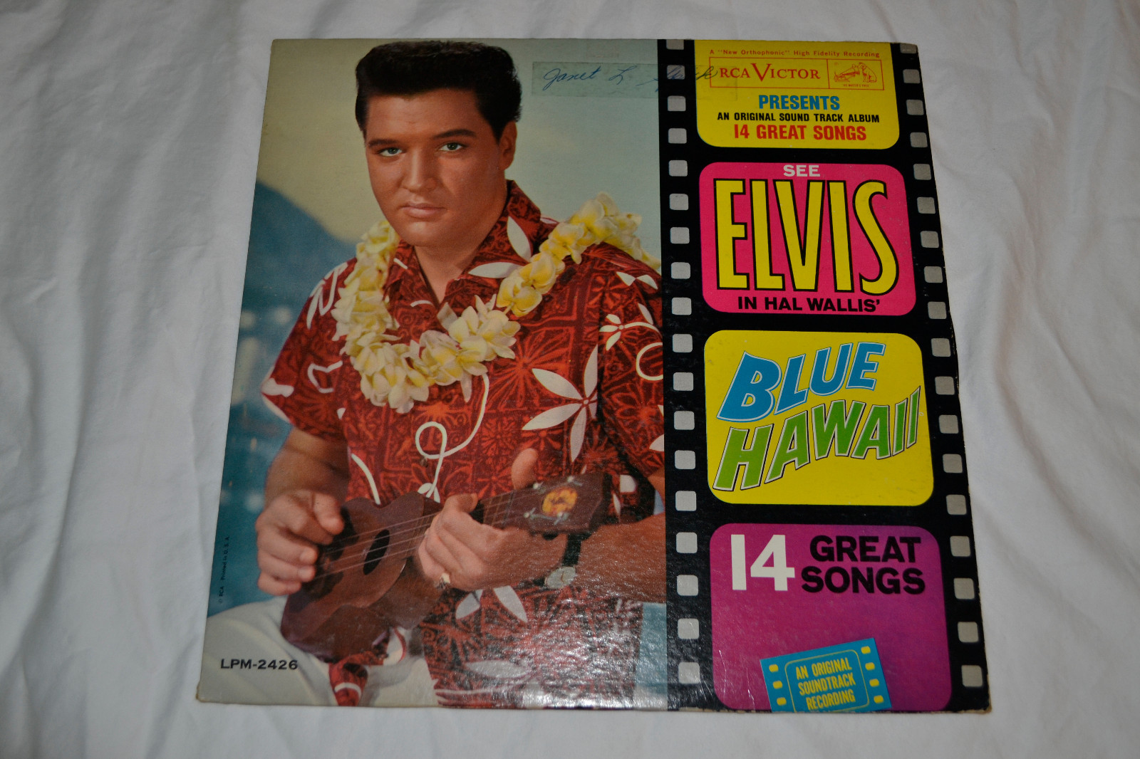Elvis Presley Blue Hawaii LP 1961 RCA LPM-2426 Mono | eBay