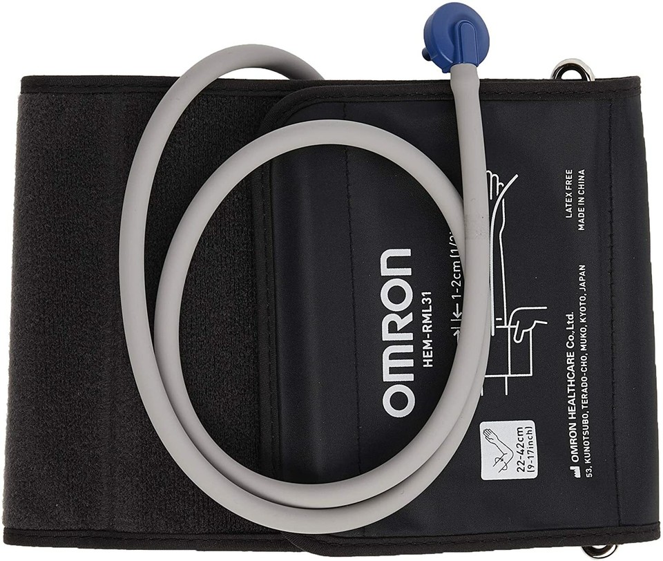 Omron CD-WR17 Black D-Ring Replacement Cuff for BP710N & 742N | Upper ...