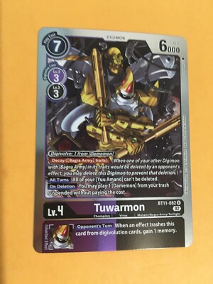 Tuwarmon BT11-082 R Digimon CCG | Dimensional Phase Near Mint English ...