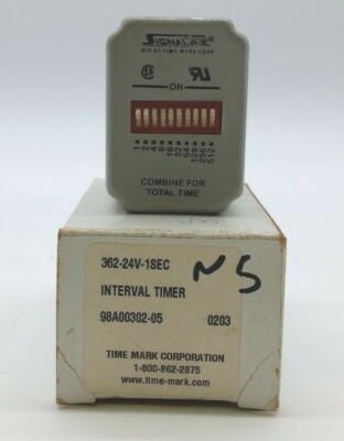Signaline 362-24V-1SEC Interval Timer | eBay
