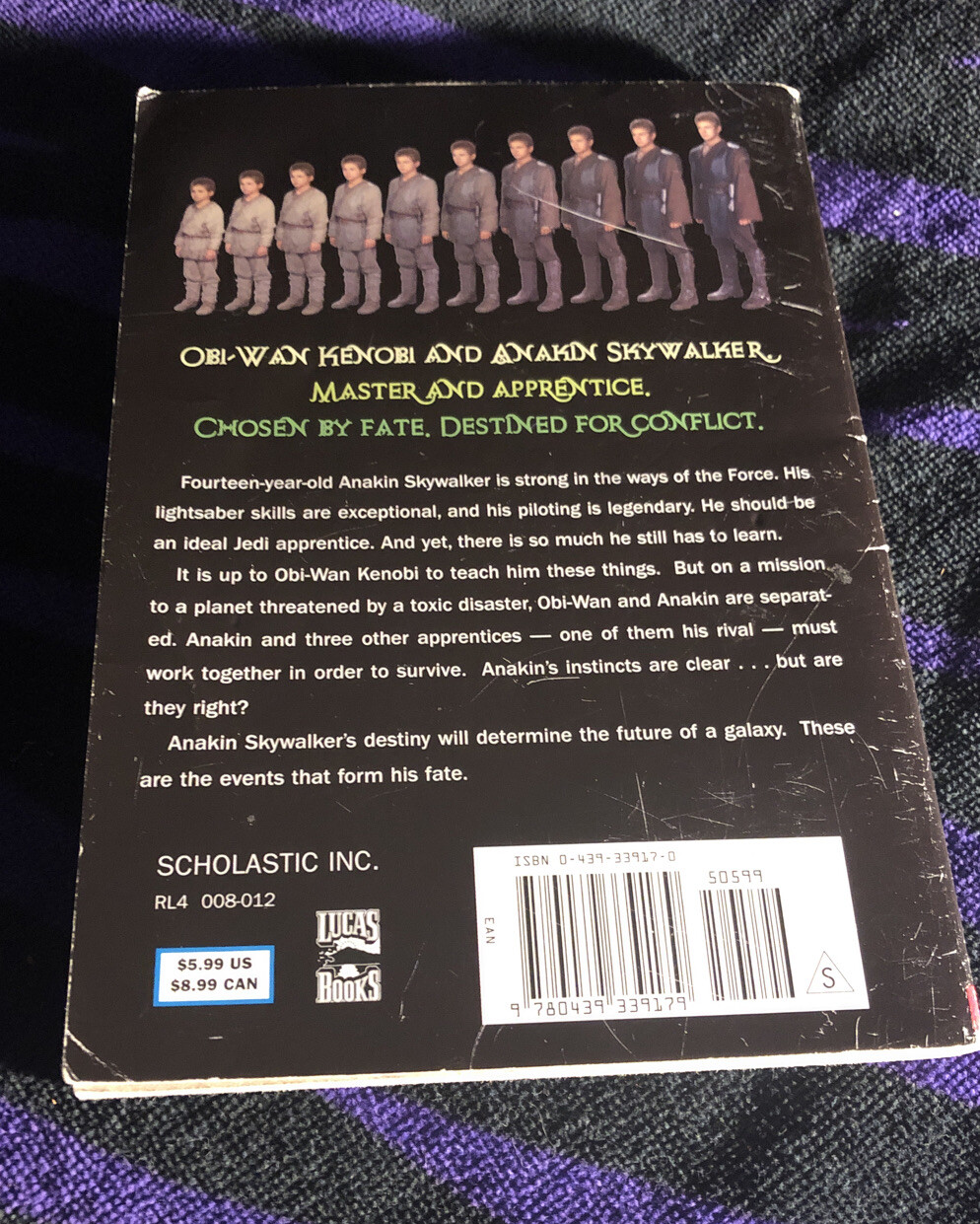 The Way of the Apprentice (Star Wars: Jedi Quest #1) by Jude Watson ...