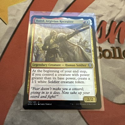 MTG Baird, Argivian Recruiter Dominaria United Regular #195 | eBay