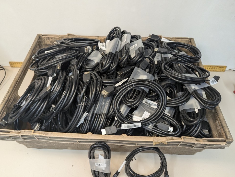 127x Brand New High Speed HDMI Cables Computer Tech Job Lot 1.75m for ...