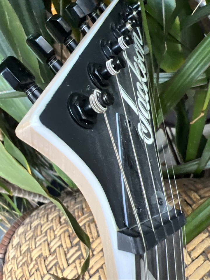 Jackson Kelly Satin Electric Guitar Black With Zebra Stripe Jackson ...