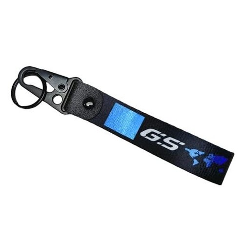 Motorcycle Metal Key Holder Chain Tag With Stamp Logo Nylon Rope ...