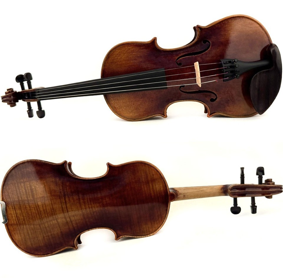 T21+ Master Antique/Old Strad Style Violin 1/4 Perfect European Wood ...