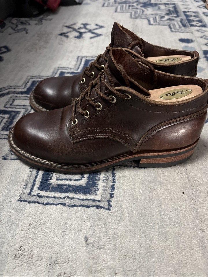 Nicks Handmade Boots Comstock brown CXL 8F | eBay