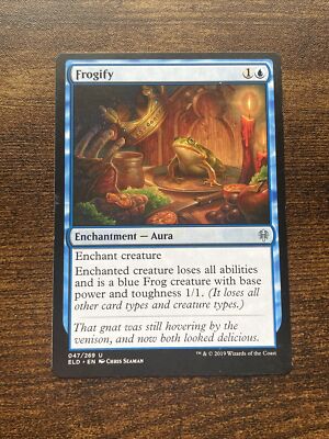 Frogify Throne of Eldraine 047/269 MTG Magic The Gathering D7251* | eBay