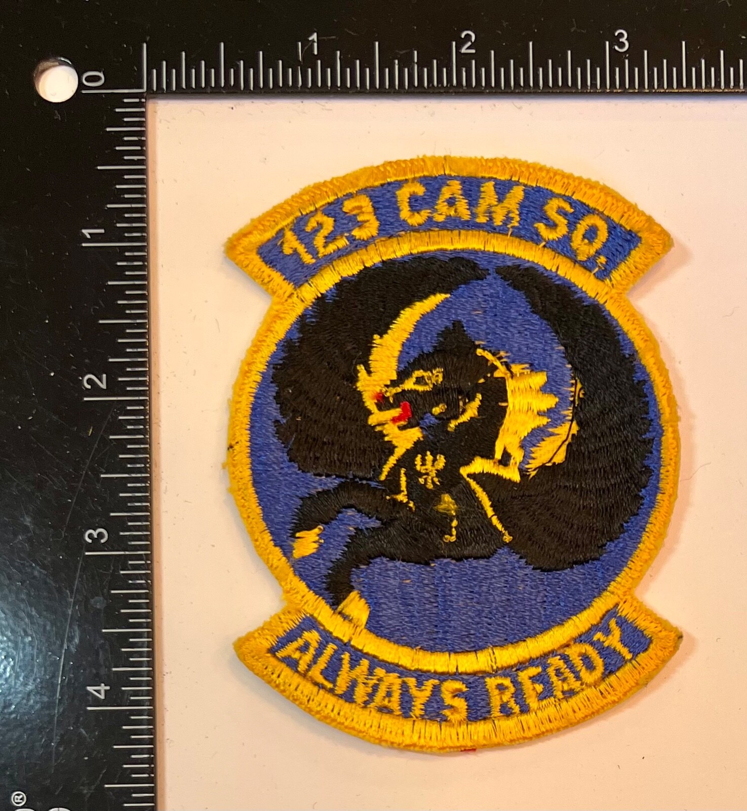 Cold War USAF US Air Force 123rd CAM Maintenance Squadron Patch | eBay