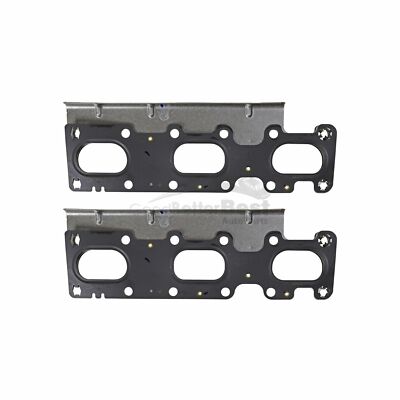 One New Fel-Pro Exhaust Manifold Gasket Set MS97217 DG1Z9448A for Ford ...
