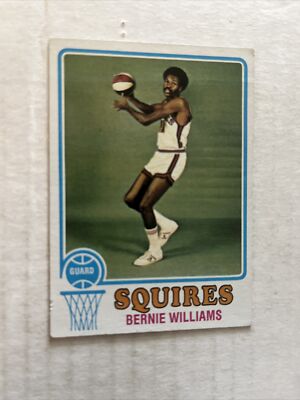1974 Bernie Williams Virginia Squires Topps Basketball Card #257 | eBay