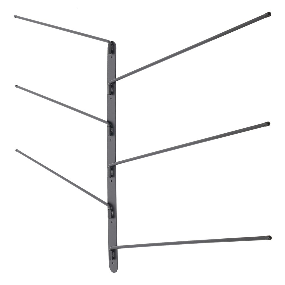 2 Set 180 Degree Black Swivel Saddle Blanket RackSaddle Blanket Racks 6 ...