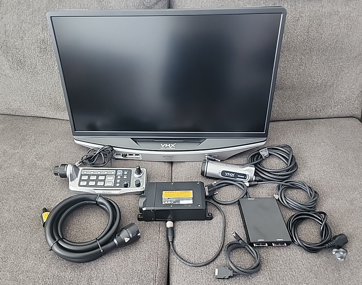 Keyence VHX-7000 Digital Microscope w/ VHX-7020, VHX-A70E, OP-88329 ...