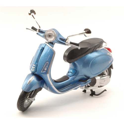 VESPA PRIMAVERA 125 2014 BLUE METALLIC 1:12 New Ray Moto Die Cast ...