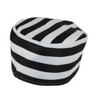 Prisoner Hat Jail Inmate Striped Black & White Jailbird Costume Cap | eBay