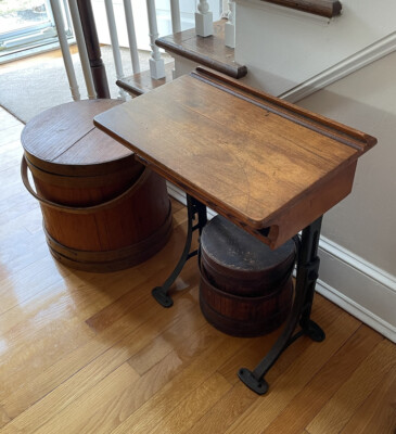 Desks & Secretaries - Antique School Desk