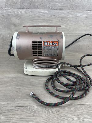 Vintage Binks 34-2025 Diaphragm Compressor TESTED | eBay