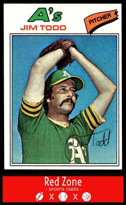 1977 Topps - #31 Jim Todd EX+ | eBay