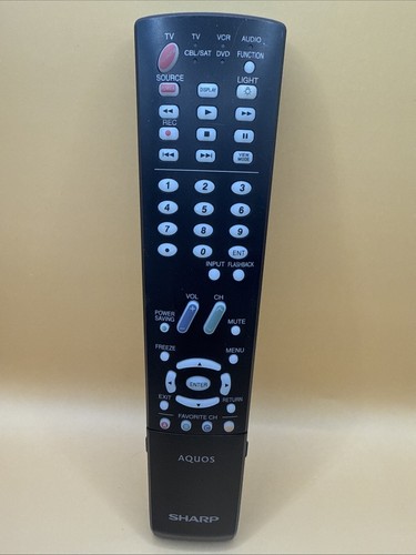 Genuine Sharp Remote Control AQOUS GA759WJSA | eBay