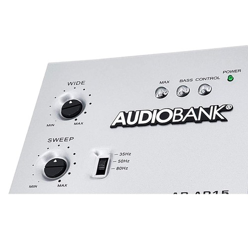 Audiobank 1/2 Din Car Audio Digital Bass Processor, Sound Restoration ...