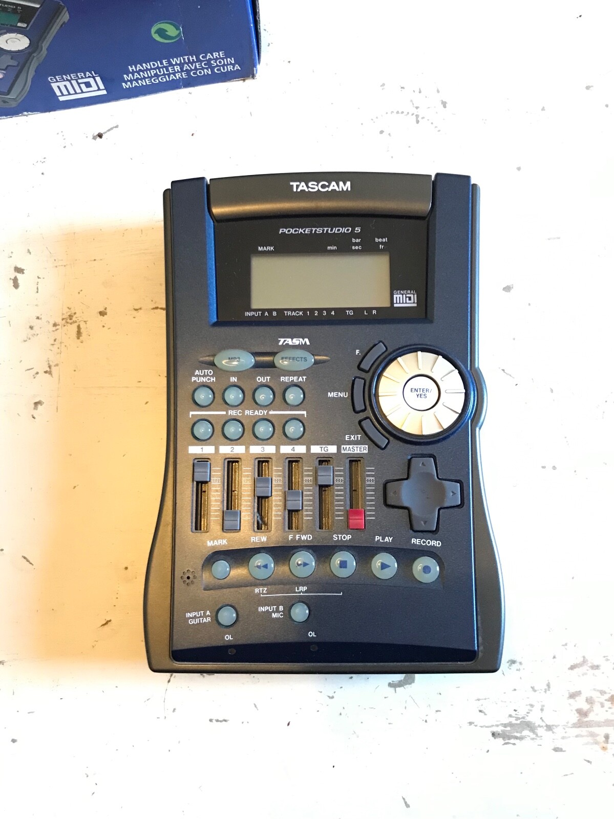 Enregistreur Tascam Pocketstudio 5. 4 pistes portatif retro. Etat neuf ...