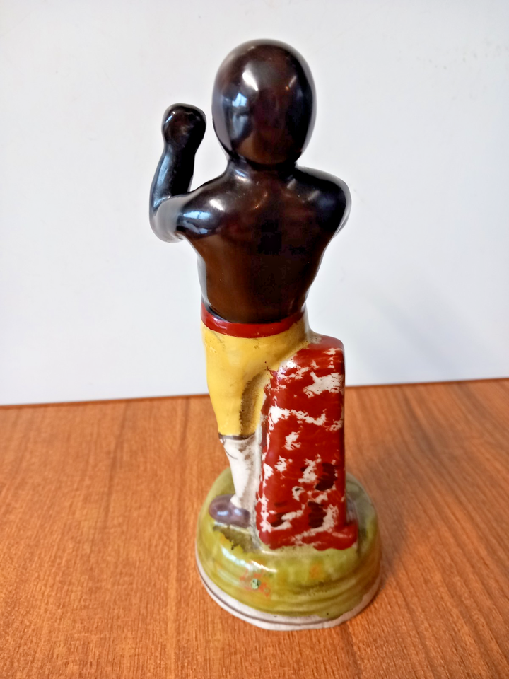 Antique Staffordshire Ceramic of Boxer Tom Cribb ? C 1820. Tom Molineux ...