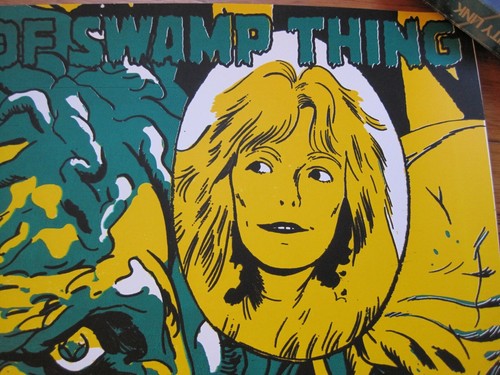 The Return Of Swamp Thing Screen Printed Poster Terror Vision Heather ...