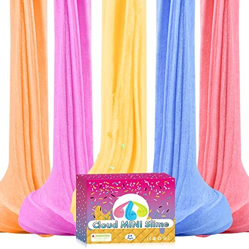 Fluffy Cloud Slime, 12 Pack Cloud Slime Kit with Candy Ice Cream Cute ...