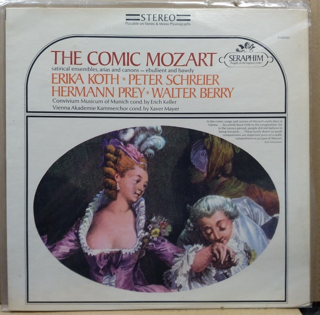 The Comic Mozart - Erika Koth, Walter Berry, Peter Schreier - 1968 ...