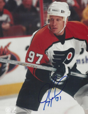 Jeremy Roenick Autographed 8x10 Philadelphia Flyers D647 | eBay