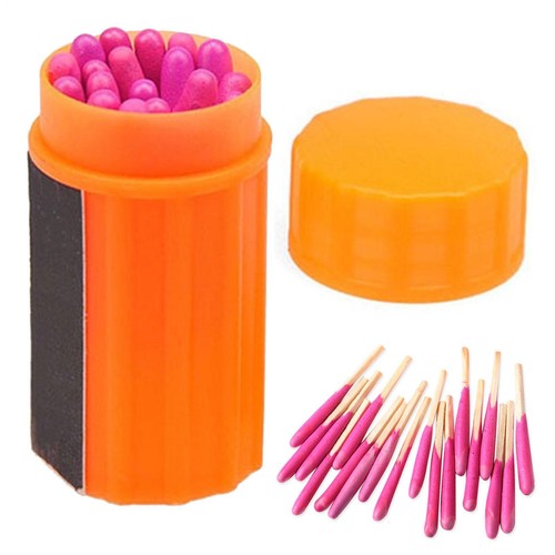 20-100Pcs Waterproof Matches With Case Survival Gear And Equipment ...