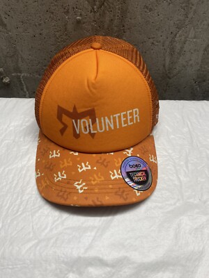 Ragnar Relay Volunteer Cap Boco Gear Trucker Mesh Baseball Hat orange ...