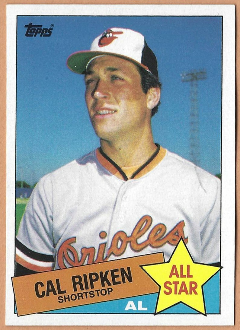 1985 Topps - All-Star Cal Ripken #704 for sale online | eBay