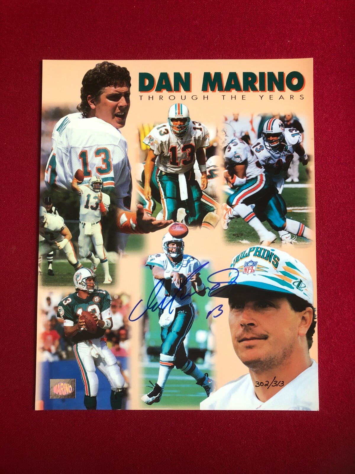 Dan Marino | Autographed Football Memorabilia & NFL Merchandise